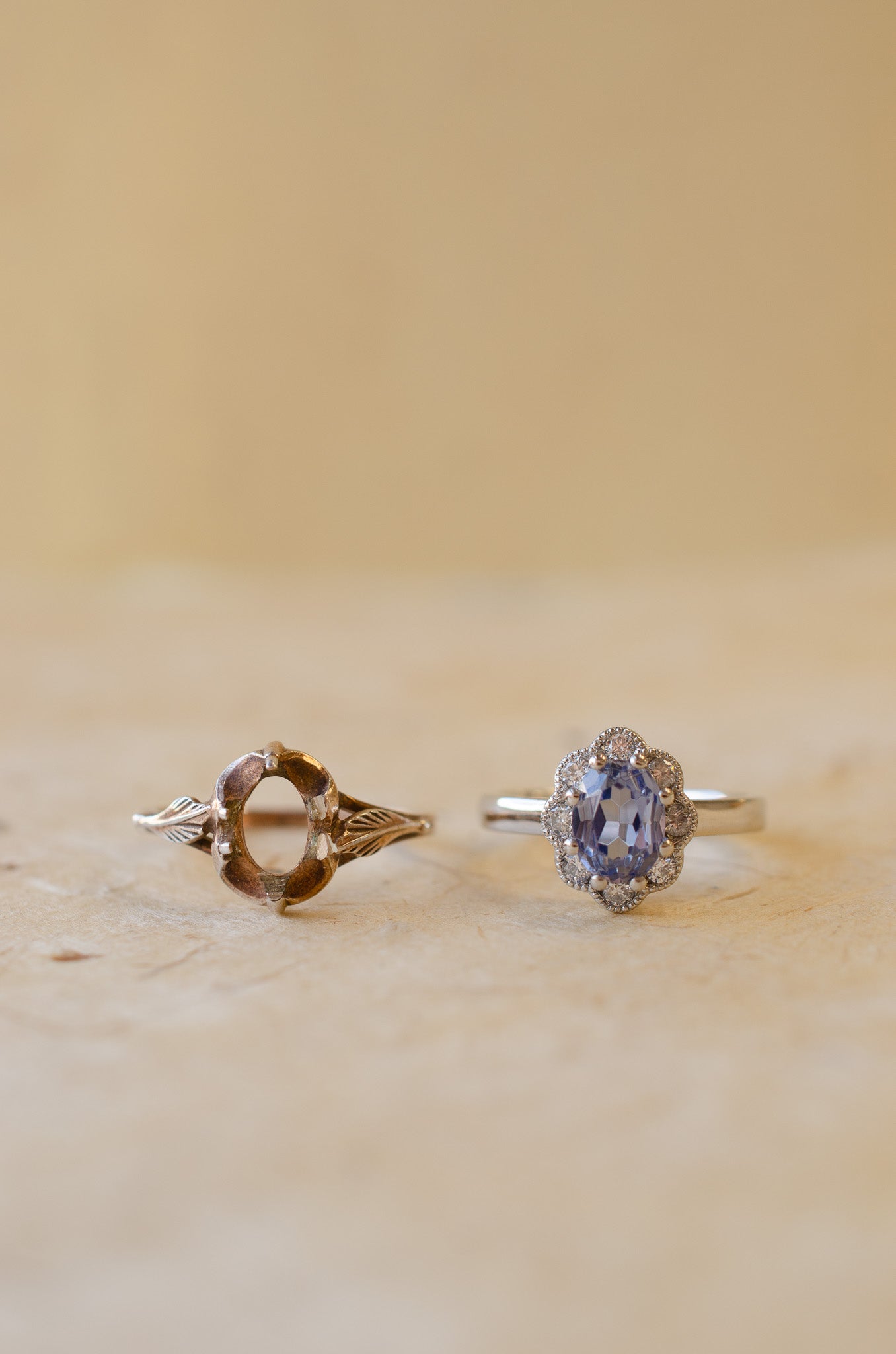 Lilac Oval Sapphire & Diamond Ring Remodel | Read The Blog ...
